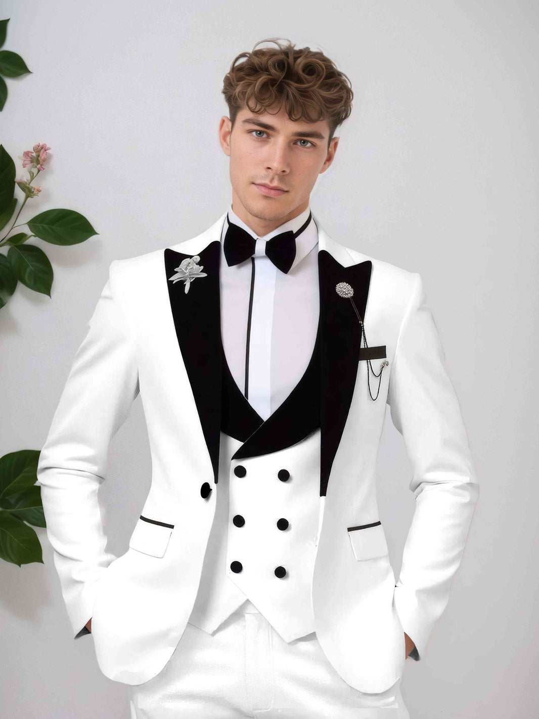 Men's Pant Suits for Wedding | Groom, Groomsmen & Guests – mollyevers.co.uk